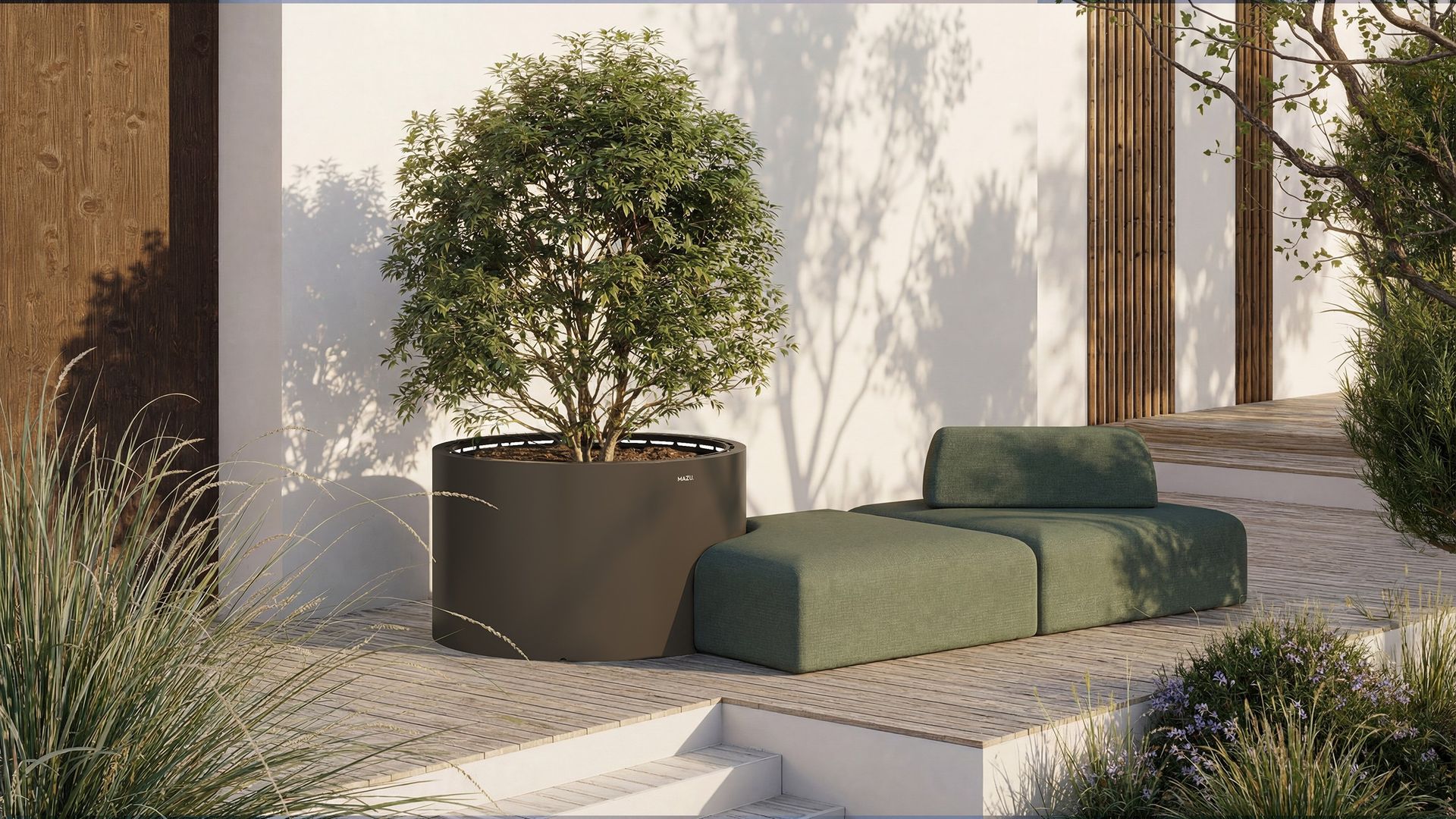 Architectural Planters, Lighting Objects & Seating | MAZU